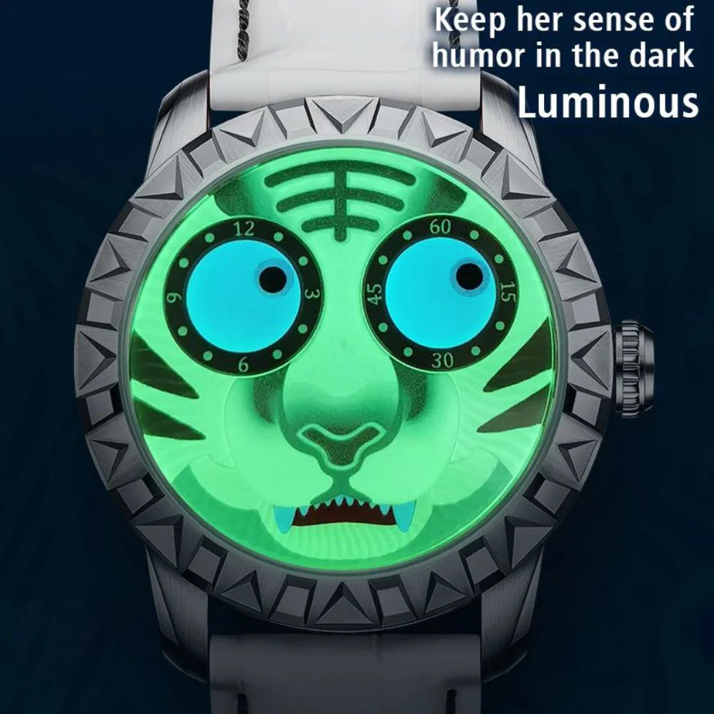 Lucky-Harvey-Funny-Tiger-Automatic-Mechanical-Movement-Watches-for-Men ...