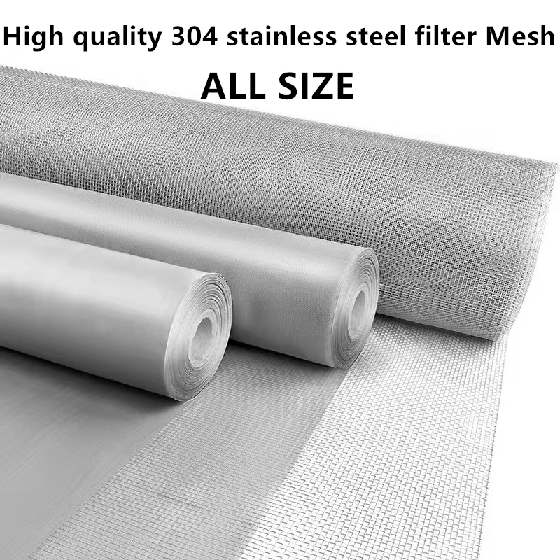 4-500-mesh-All-Size-304-Stainless-Steel-Filter-Wire-Mesh-Woven-Wire ...