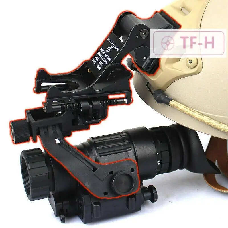 Tactical-Nylon-Metal-J-Arm-Adapter-Metal-Helmet-NVG-Mount-Bracket-set ...