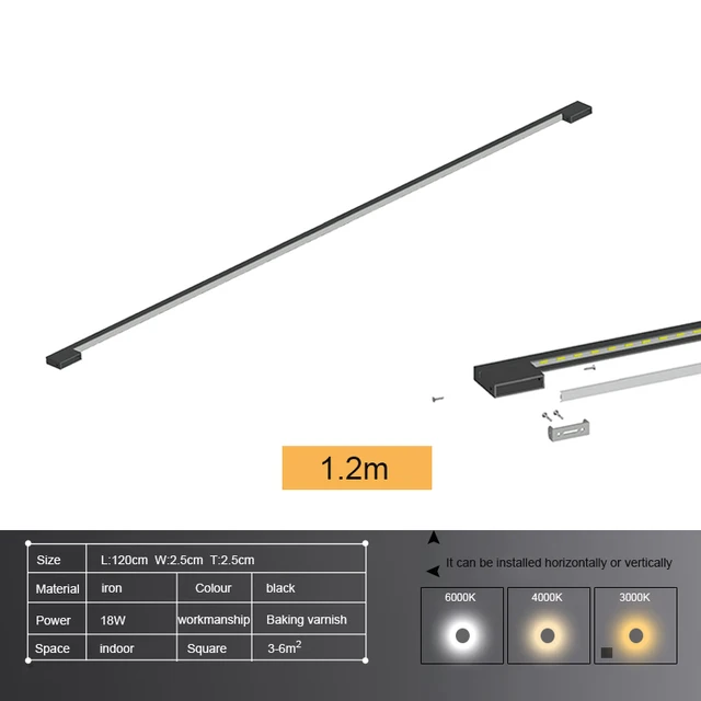 Long Strip Indirect LED Wall Light - Lighting4Home