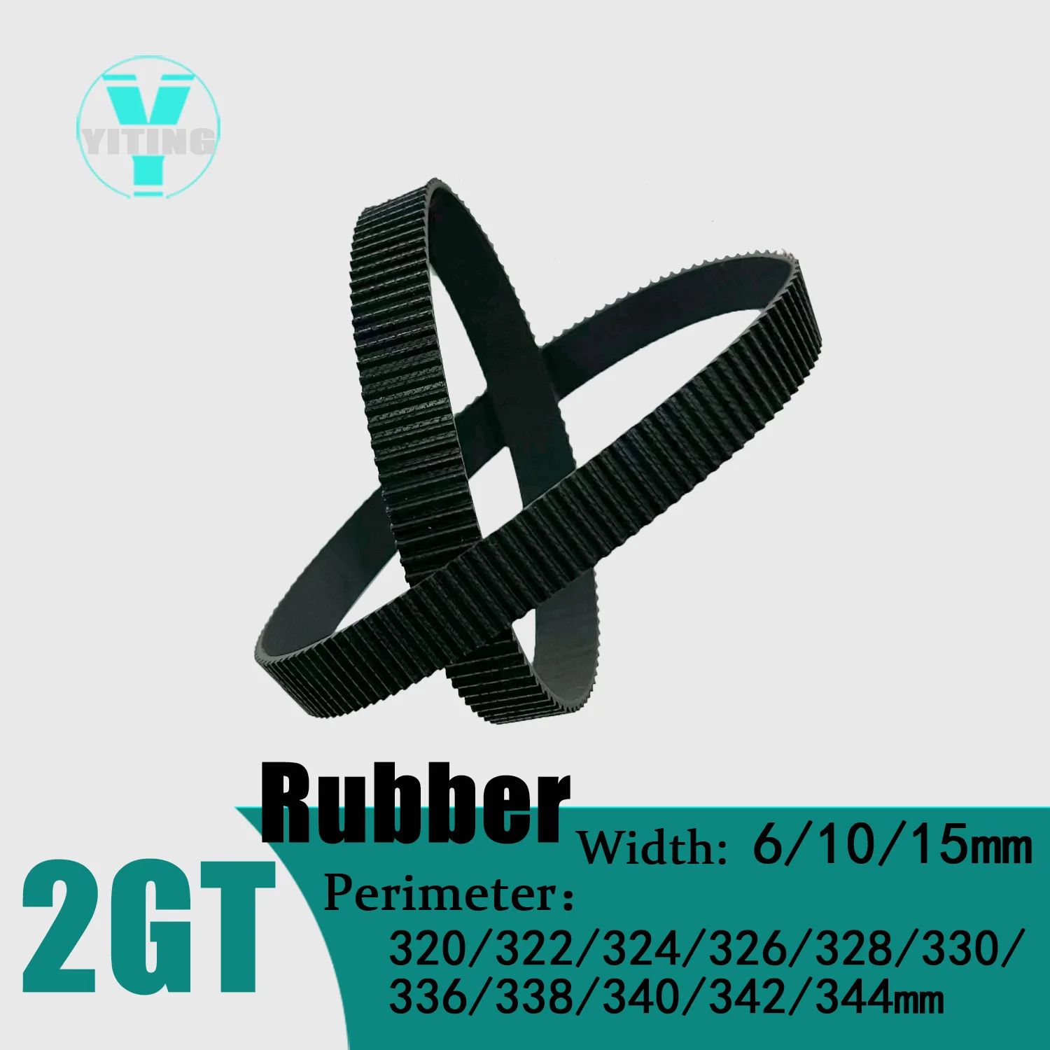 2GT-2M-Belt-Width-6-10-15mm-Rubber-CBelt-Closed-Loop-Perimeter-320-322 ...