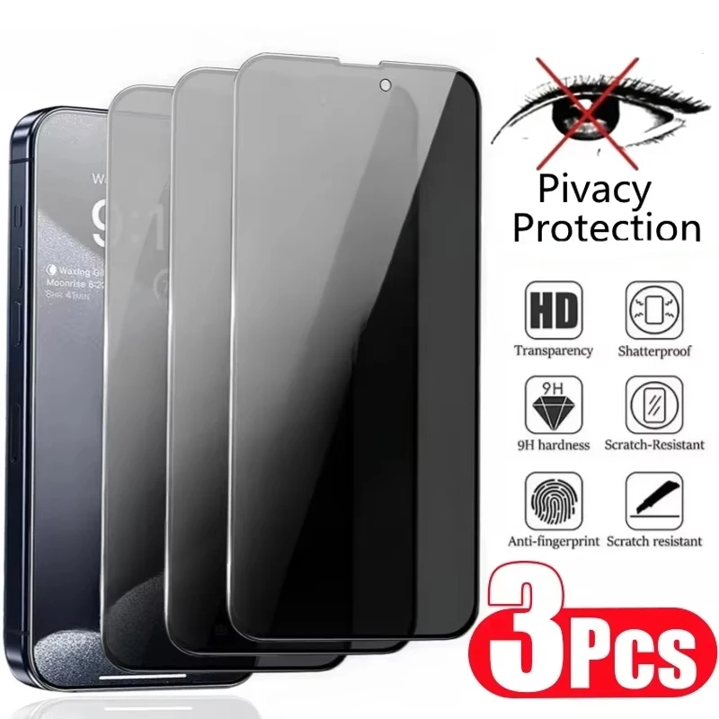 1-3PCS Anti Spy Privacy Screen Protector For Samsung Galaxy S25 Ultra ...