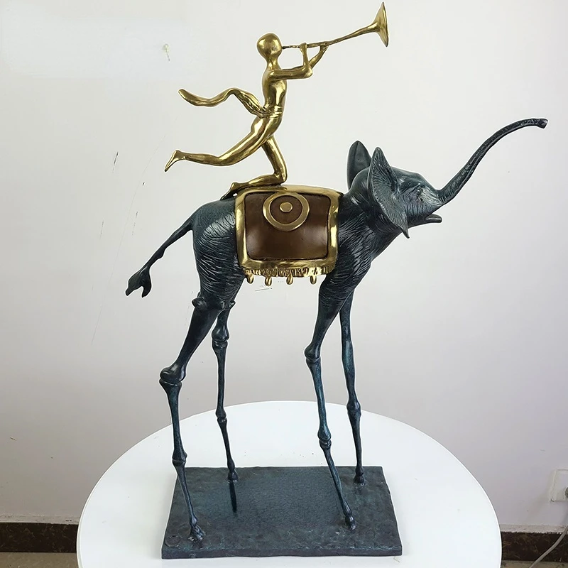 Salvador Dali Elephant Statue