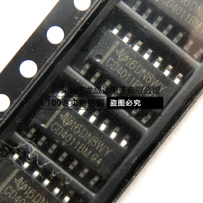 30 pces original novo cd4011 cd4011bm cd4011bm96 sop14 quad 2 entrada nand portão| | - AliExpress