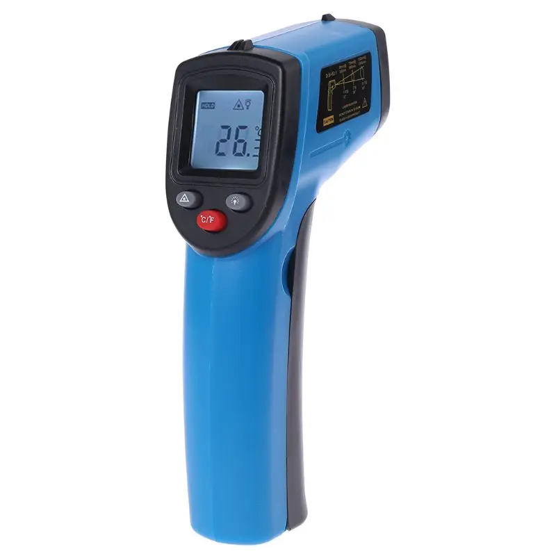 Infrared-Thermometer-LCD-Display-Non-Contact-Pyrometer-GM320-550 ...