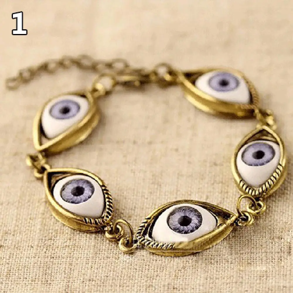 Angel-Evil-Demon-Big-Eye-Eyeball-Pattern-Bracelet-Chain-Jewelry-Gift ...