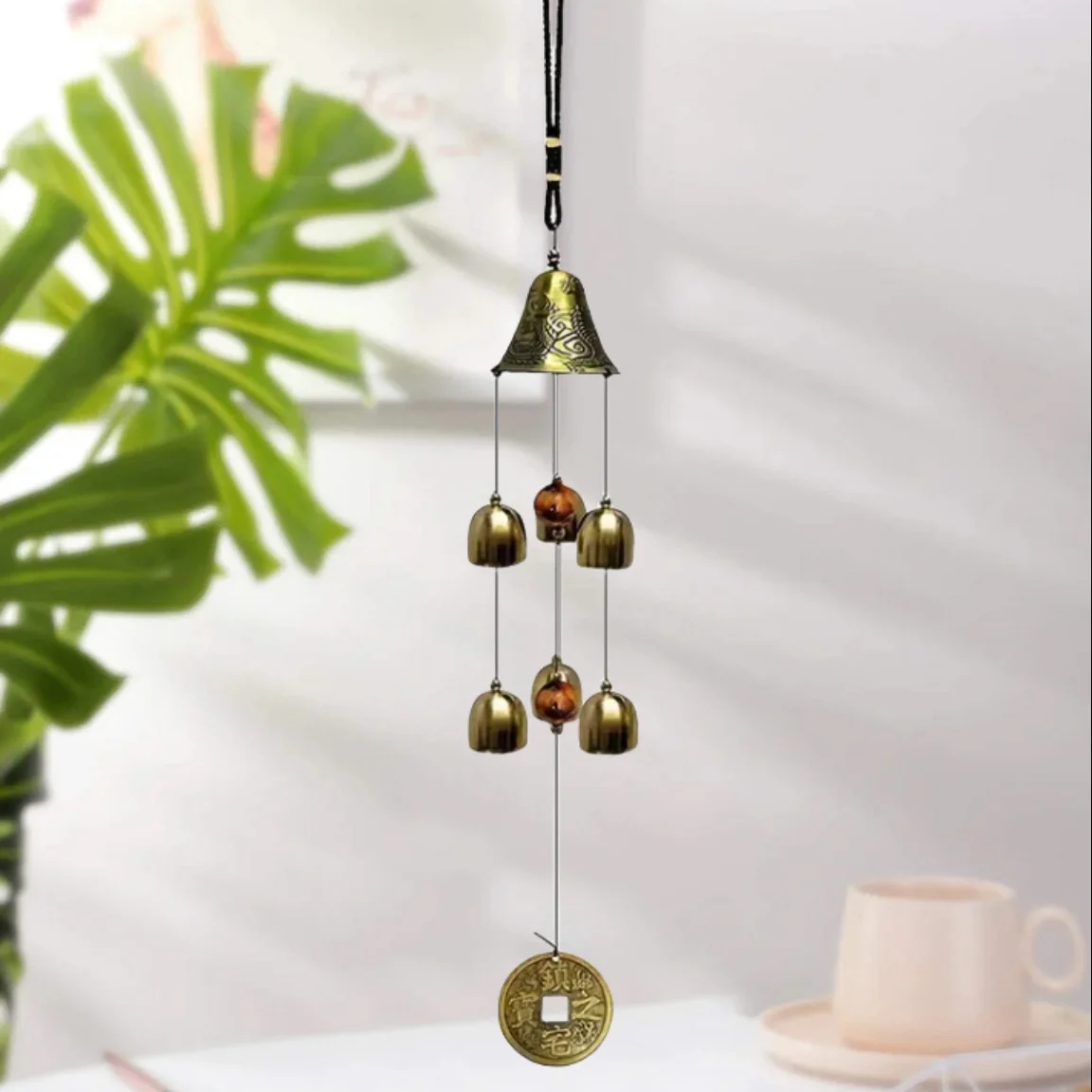 6-Bells-Outdoor-Metal-Wind-Chimes-Yard-Garden-Hanging-Ornament-Decor ...