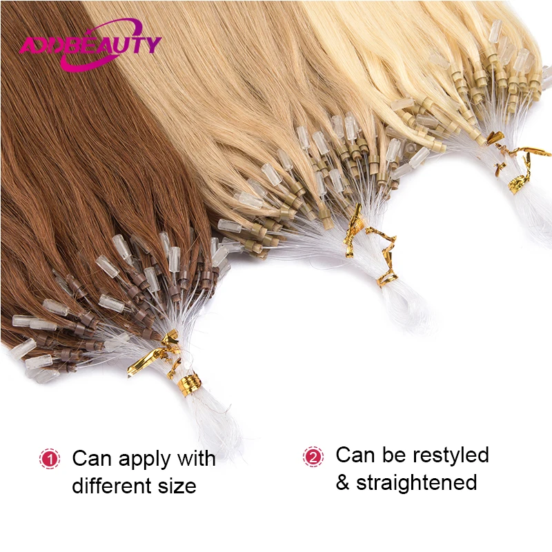 Micro Ring Extensions Ruin Hair | Micro Loop Human Hair Extensions ...