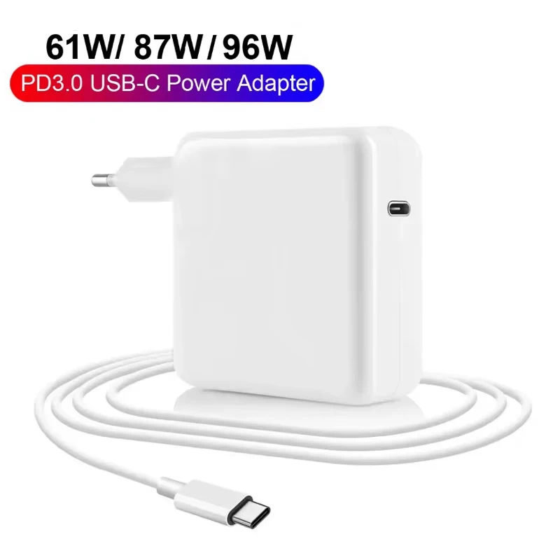 61W-87W-96W-PD-USB-C-Notebook-Laptops-Power-Adapter-Type-C-Fast-Charger ...