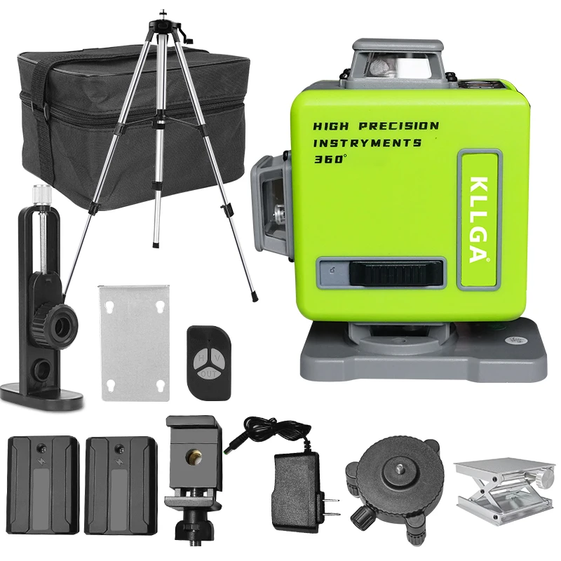 4D-16-Lines-Laser-Level-360-Self-leveling-Machine-Rechargeable-Battery ...