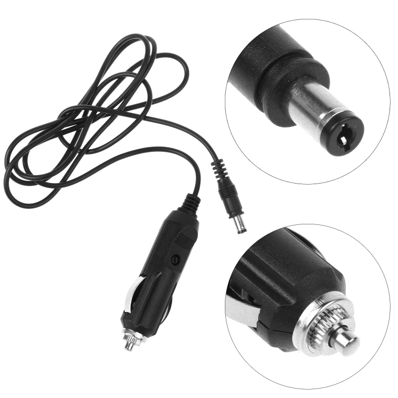 A0ne dc carregador de carro cabo 12 v dc 5.5mm x 2.1mm isqueiro do ...