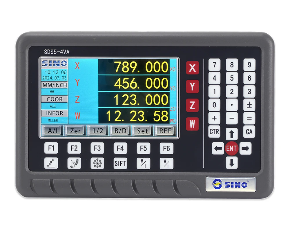 SINO SDS5-4VA LCD DRO Digital Display Meter 4 Axis Screen General ...