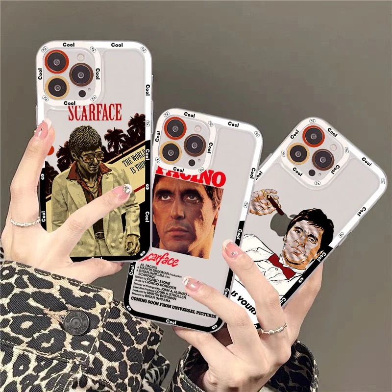 Scarface-1983-Film-Al-Pacino-Movie-Phone-Case-For-IPhone-11-12-13-14 ...