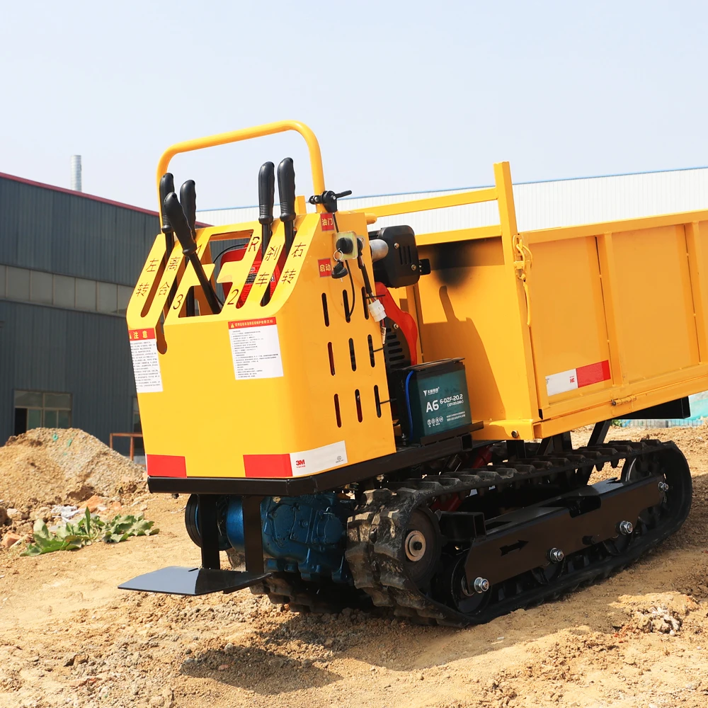 Rubber-Track-Dumper-Crawler-Transport-Scissor-Lift-Mini-Dumper-800kg-1 ...