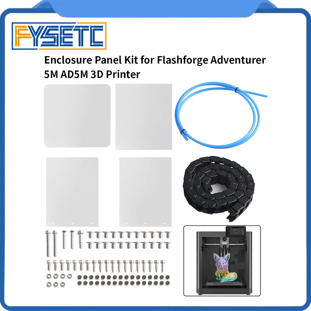 For Flashforge Adventurer 5M AD5M 3D Printer Enclosure Panel Kit ...