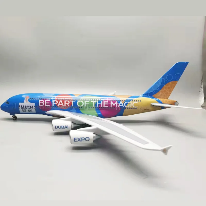1-160-Scale-Large-Model-Airplane-AirbusA380-UAE-EXPO-Air-Plane-Model ...