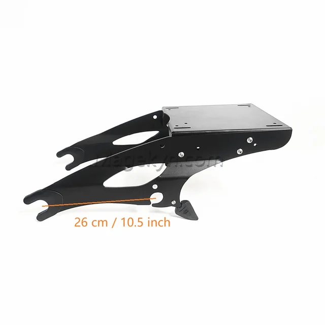 Tail Top Box Case Bag Tour Pack Luggage Rack for Indian 14-22 Chieftain ...
