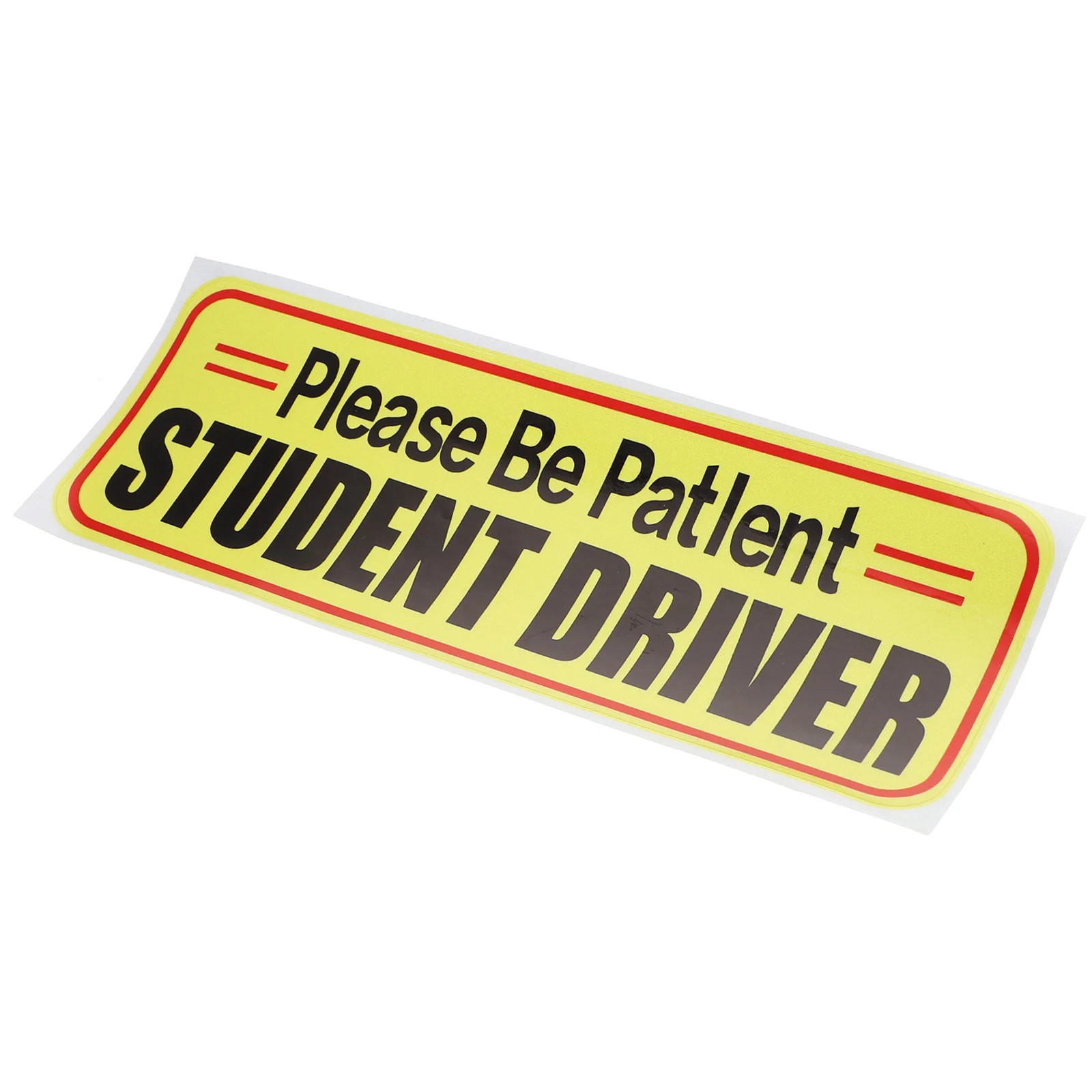 Reflective-Car-Stickers-Attractive-Water-proof-Student-Signs-Driver ...