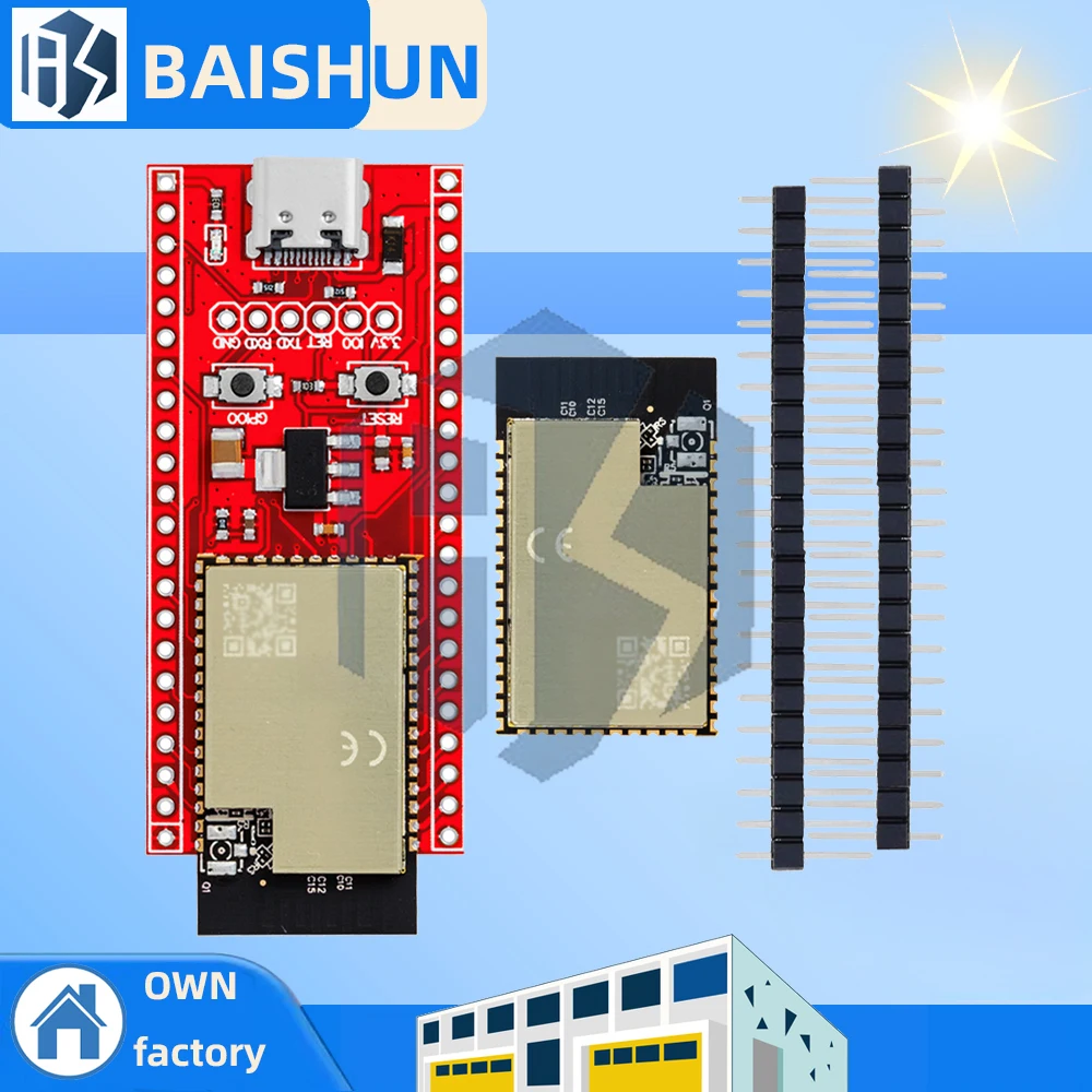 1PC Type-C USB ESP32-S2 Development Board – 32-bit Single-Core Wi-Fi ...