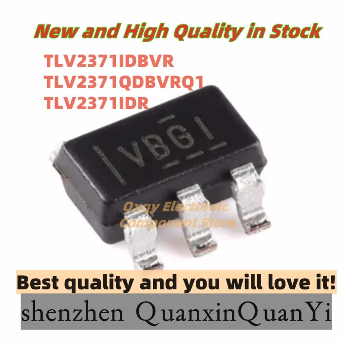 10PCS-NEW-TLV2371IDBVR-VBGI-TLV2371QDBVRQ1-371Q-TLV2371IDR-2371I-SOT-23 ...