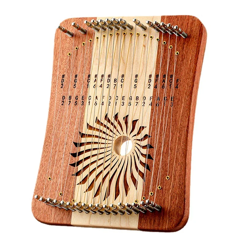 17-31-Strings-Lyre-Harp-Portable-Mini-Harp-Beginner-Fingerplaying ...