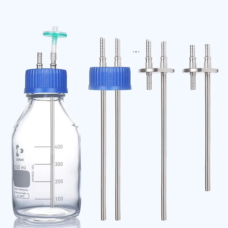 Laboratory-Stainless-Steel-Feeding-Bottle-Cap-Extended-Feeding-Cap ...