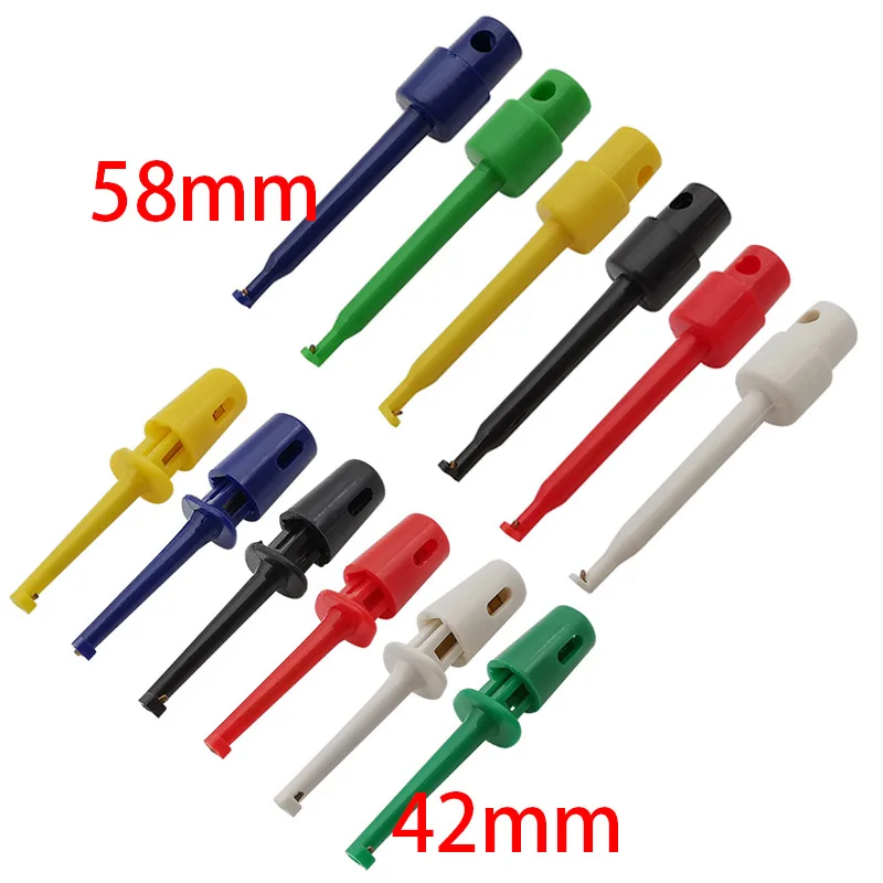 5Pcs 42mm 58mm Round Mini Single Test Hook Clip Testing Probe For ...