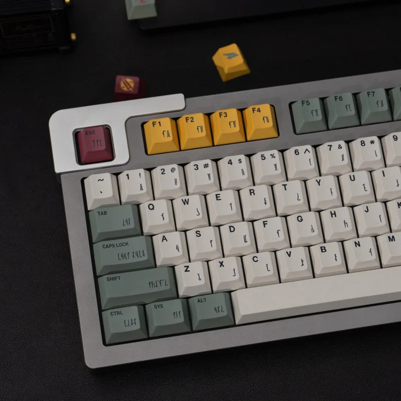 130-Keys-set-GMK-Boba-Fett-Keycaps-Cherry-Profile-Keycap-PBT-Dye-Sub ...