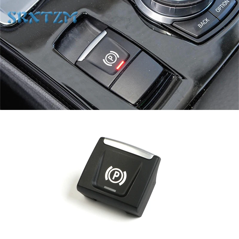Car Electronic Handbrake Parking Brake P Button Switch Cover For BMW X1 ...