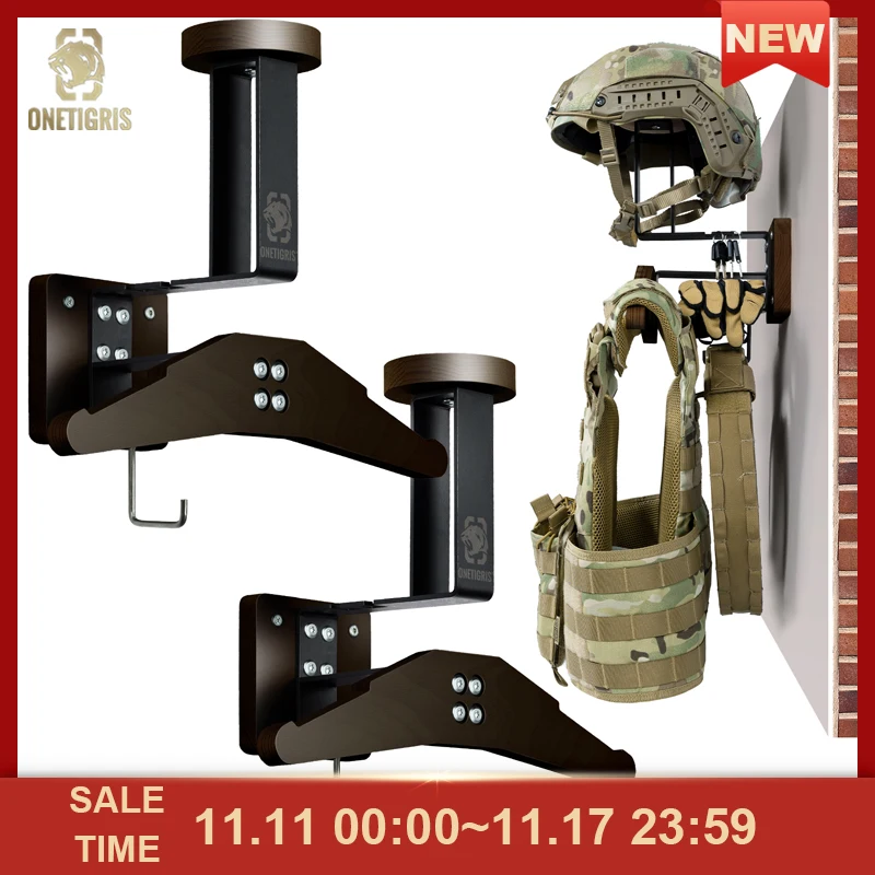 2PCS-Tactical-Gear-Wall-Mount-Police-Gear-Rack-Plate-Carrier-Hanger ...