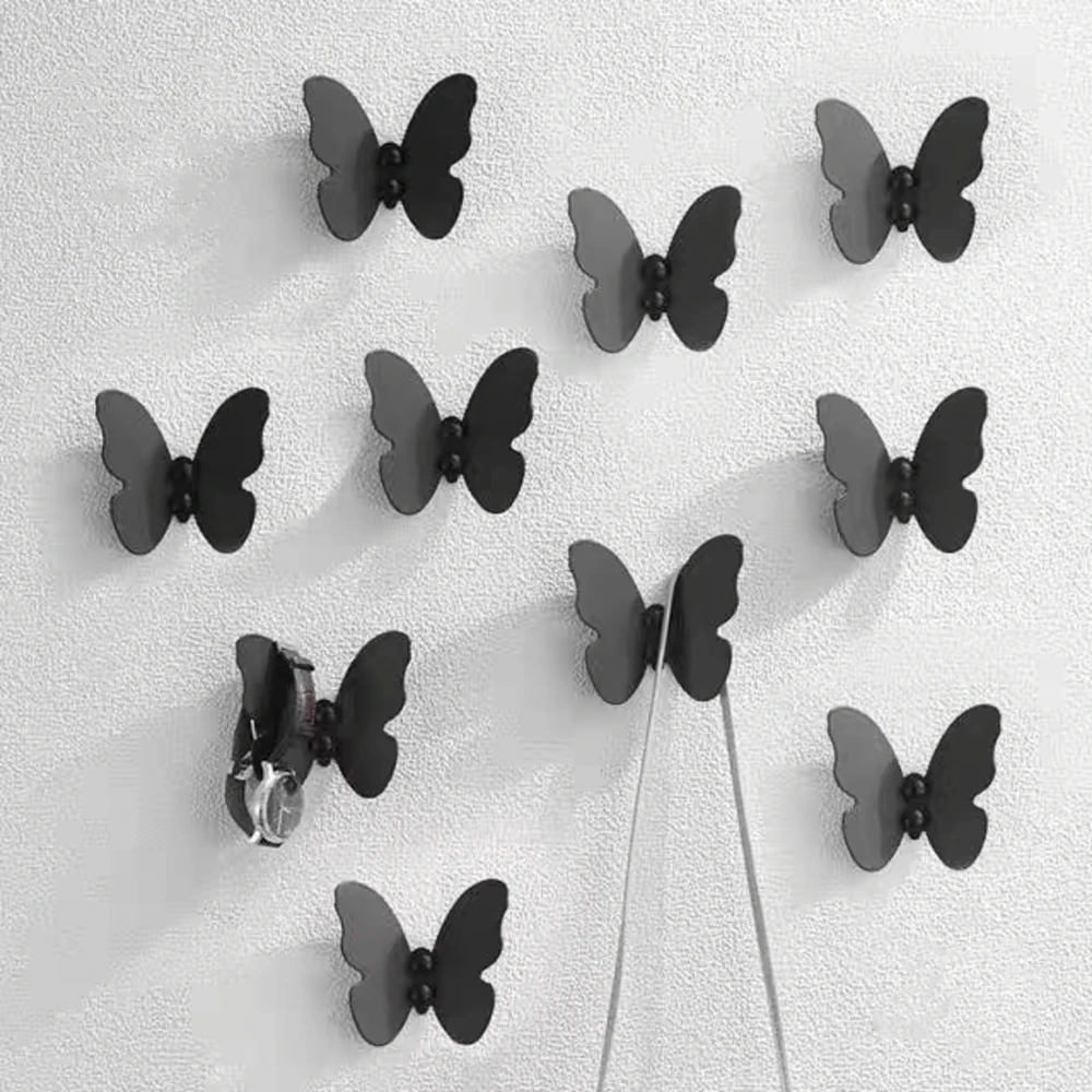 Decorative Wall Hook Bedrooms | Black Decorative Wall Hooks - Black ...