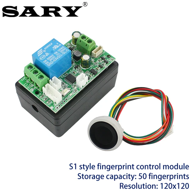 Access control fingerprint control board 7-30V fingerprint ...
