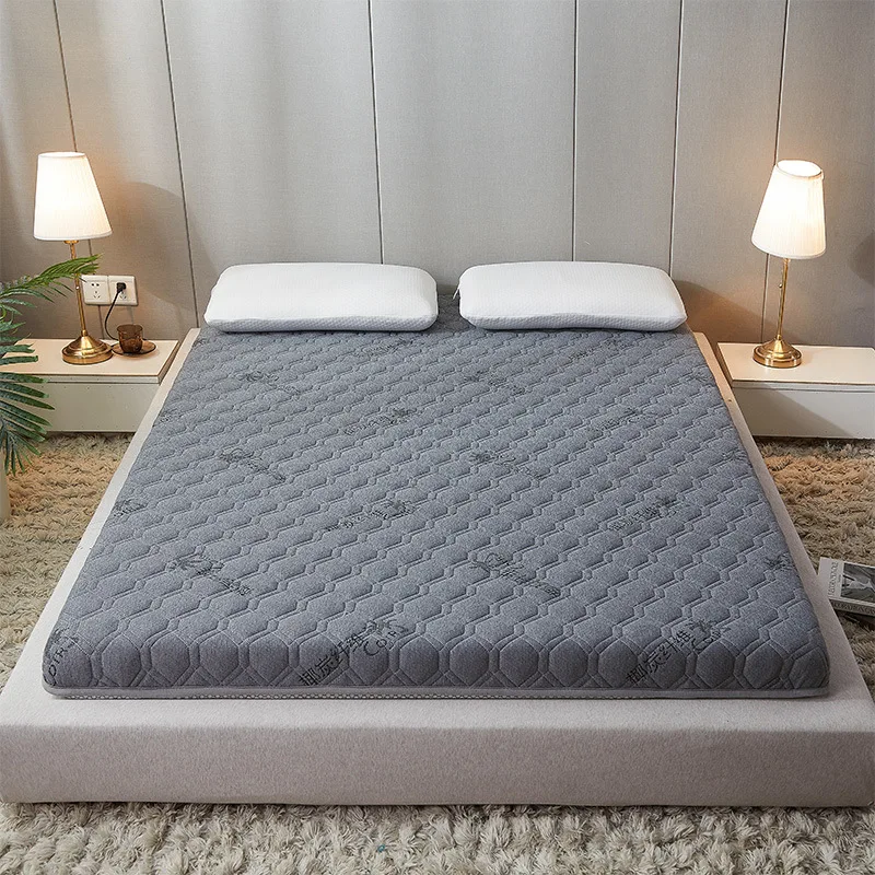 Natural-Latex-sponge-Mattress-Soft-Pad-thickened-Floor-Folding-Bed ...