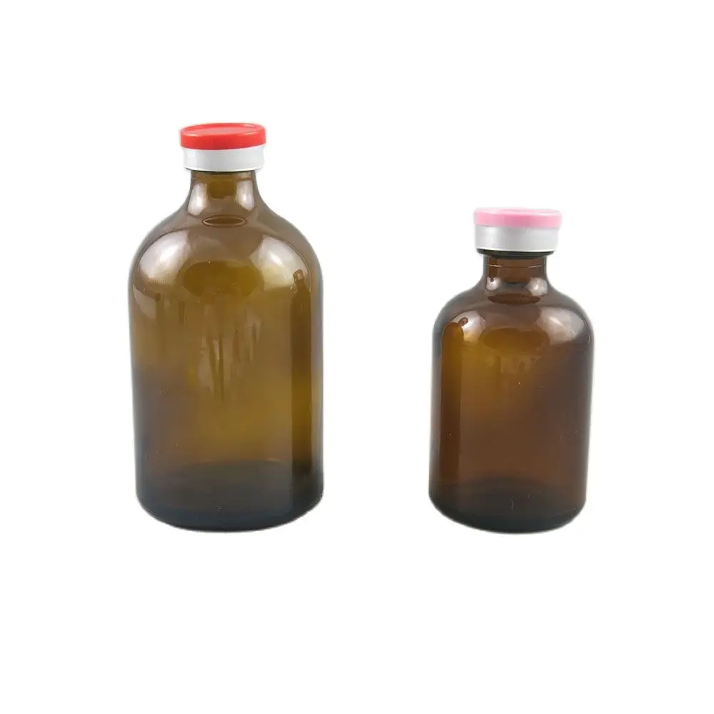 Glass Medicine Bottle