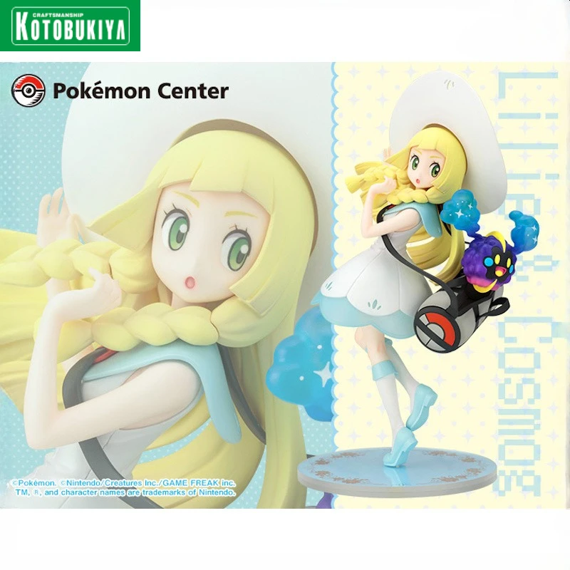 22CM-Original-Kotobukiya-Pokemon-Lillie-PVC-Anime-Action-Figure-Model ...