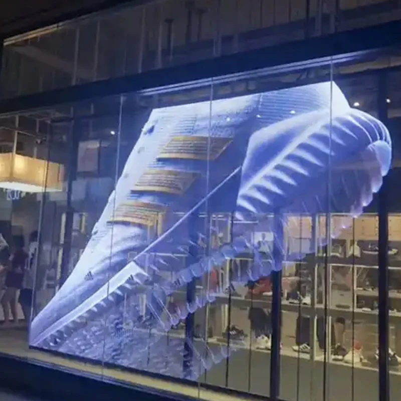 Pantalla-LED-transparente-de-alto-brillo-Panel-Flexible-de-pared-de-v ...