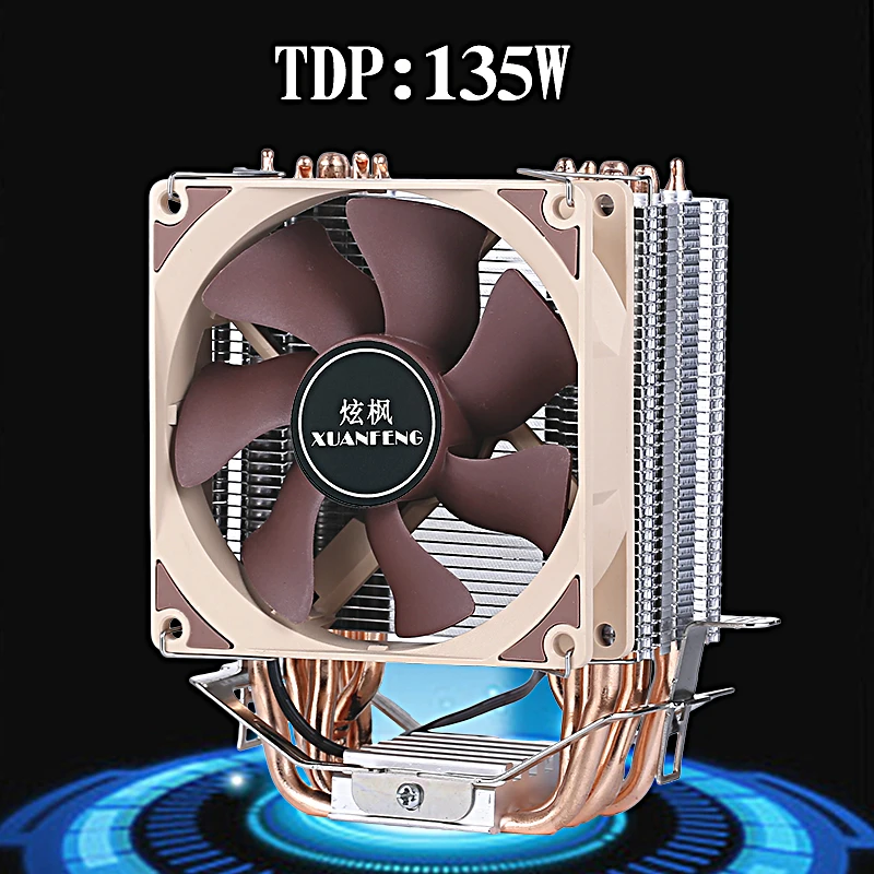 CPU-Efficient-Cooler-Processor-90mm-Cooling-Fan-6-Heat-Pipe-Suitable ...