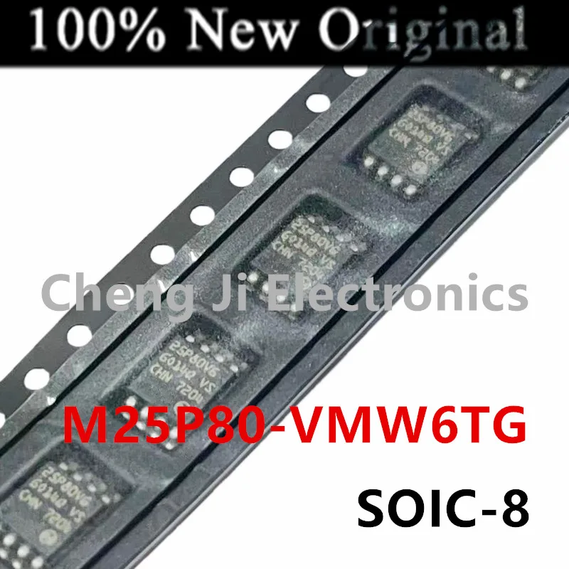 10PCS-Lot-M25P80-VMW6TG-M25P80-VMW6-25P80V6-SOP-8-New-original-serial ...