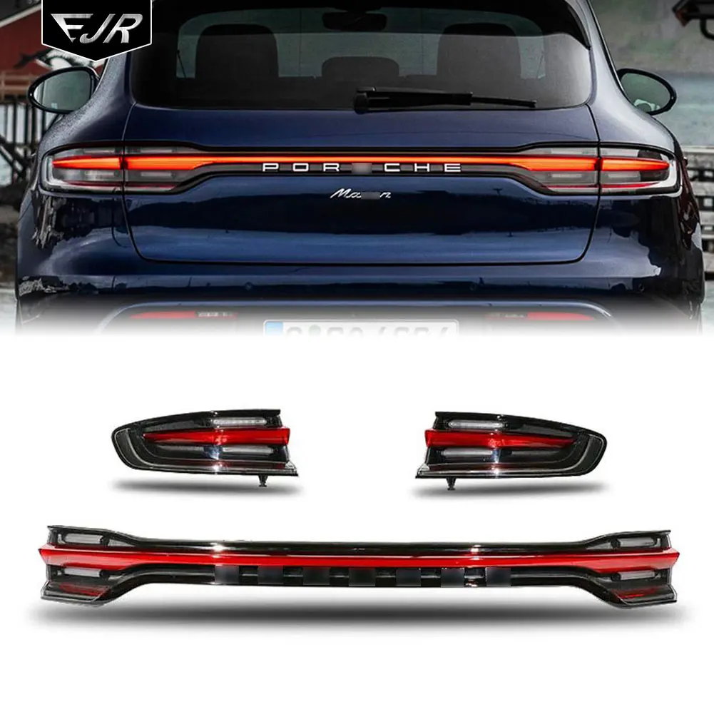 For-Porsche-Macan-2014-2017-LED-Through-Taillights-Assembly-Mid-Tail ...