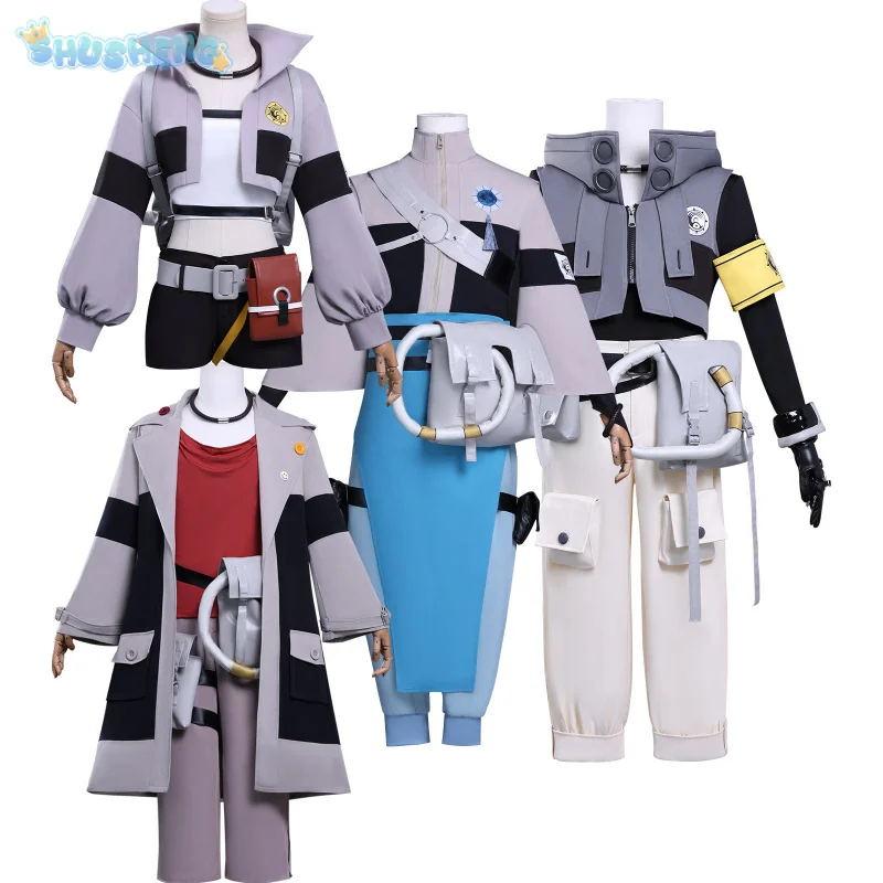 Anime Fallen Legion Engi Zanka Lud Rude Riyu Cosplay Costume Halloween ...