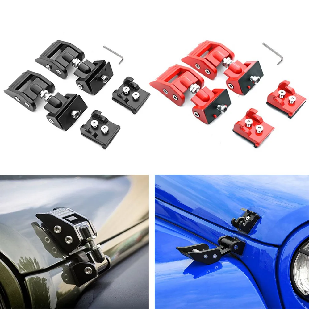 2pcs-Car-Engine-Hood-Latch-Lock-Catch-Cover-Kits-for-Jeep-Wrangler-JK ...