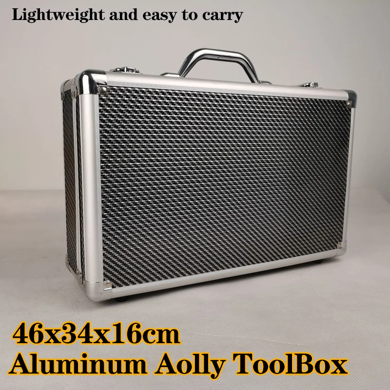 Aluminum-Tool-Case-Carbon-Fiber-Tool-Box-Portable-Tool-box-Organizer ...