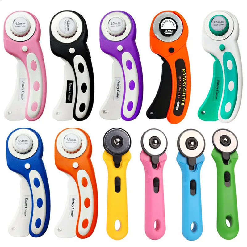 Rotary Cutter Leather Cutting Tool Fabric Circular Cloth Leather Craft ...