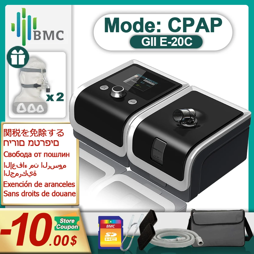 BMC-CPAP-Anti-Snoring-And-Sleep-Apnea-Snoring-Device-Sleep-Machine-CPAP ...