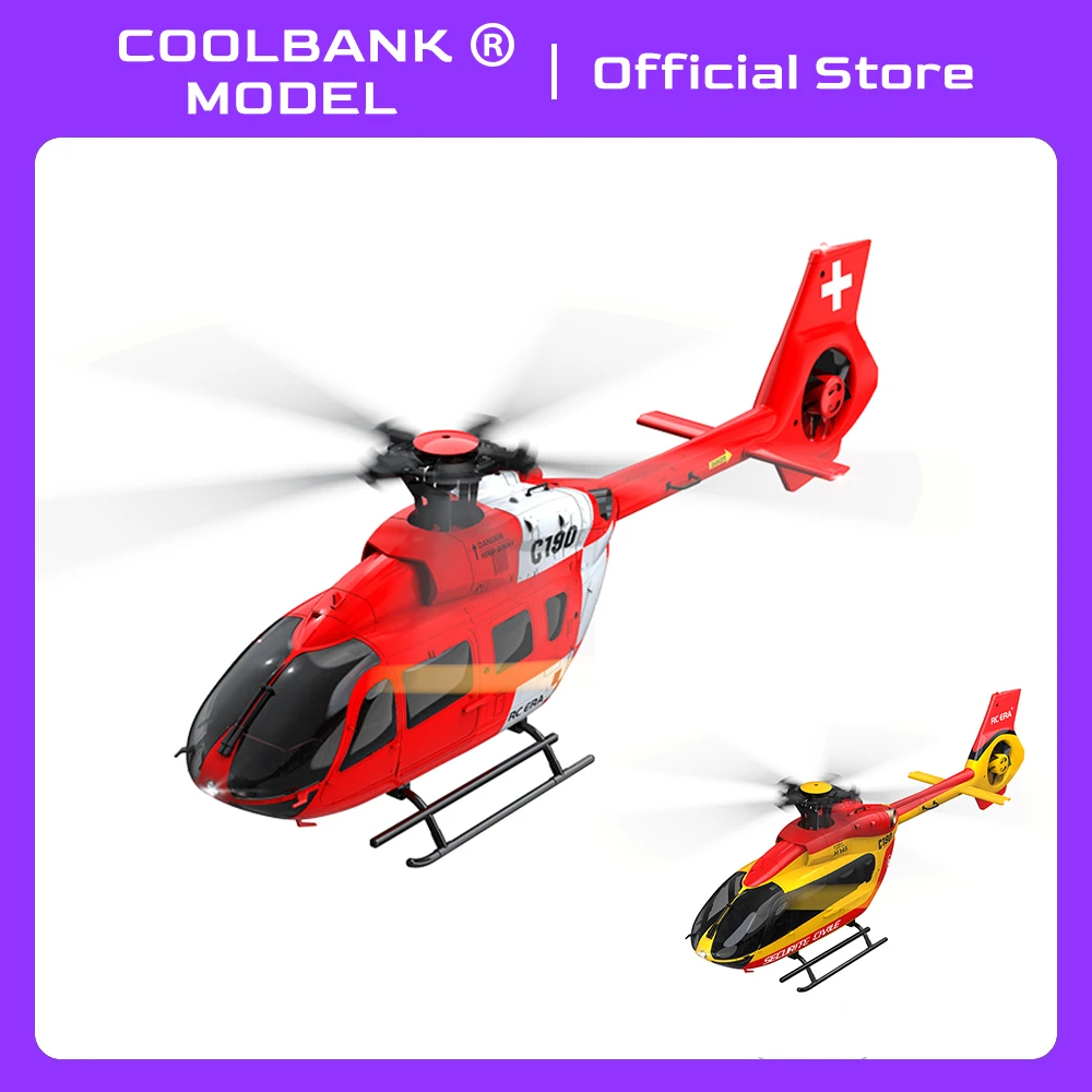 Coolbank-1-28-Remote-controlled-Helicopter-C190-Dual-Brushless-6CH ...