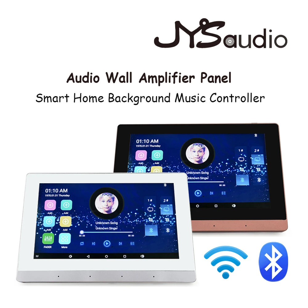 Audio Wall Amplifier Keypad 7 Inch Android 5.0 System Smart WIFI ...