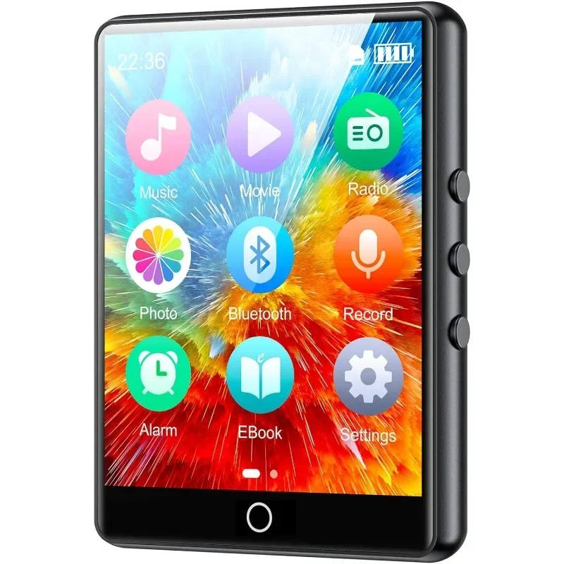 Reproductor-de-MP3-con-Bluetooth-5-3-32GB-pantalla-t-ctil-Digital-de-2 ...