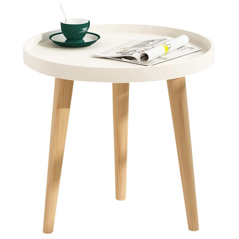 Nordic Small Family Tea Table Sofa Side Table Balcony Bedroom Bedside ...