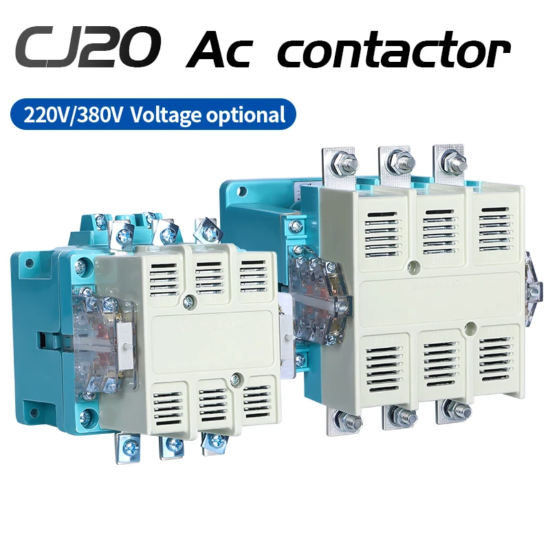 Contactor-de-CA-CJ20-10A-16A-25A-40A-63A-100A-160A-250A-400A-630A-1000A ...