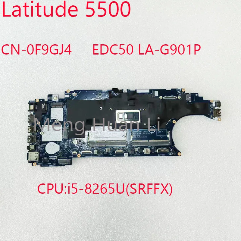 5500-Motherboard-EDC50-LA-G901P-CN-0F9GJ4-0F9GJ4-For-Dell-Latitude-5500 ...